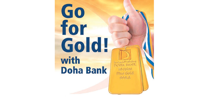 Doha Bank offering gold bars, coins at competitive prices - Gulf Times