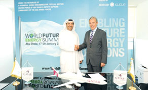 QA named official carrier of World Future Energy Summit - Gulf Times