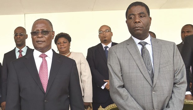 Haiti interim leader swears in new cabinet - Gulf Times