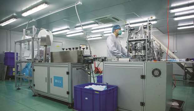‘Printing money’: Mask producers in China meet global demand - Gulf Times