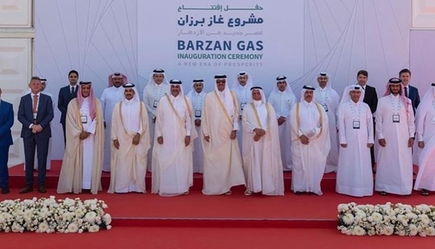 Amir inaugurates Barzan Gas Project - Gulf Times