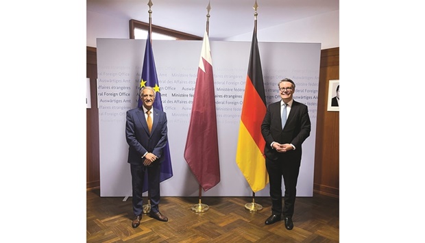 German minister meets Qatar's envoy - Gulf Times