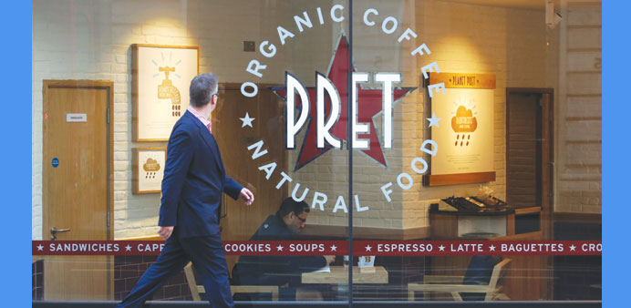 Pret a Manger’s star rises with potential 2016 float - Gulf Times