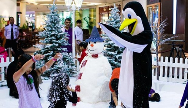 Fun awaits children at Doha Festival City's snow zones - Gulf Times