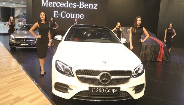 NBK showcases new Mercedes-Benz models at QMS 2017 - Gulf Times