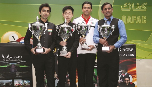 Chinese teen Haotian stuns Advani to win Asian Snooker Championship ...