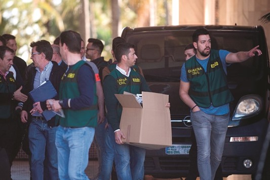 Spanish police raid Assad family’s assets - Gulf Times