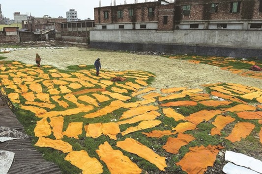 Century-old tannery district in Dhaka shut - Gulf Times