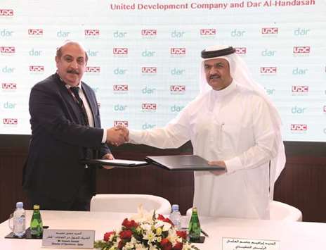 UDC signs three contracts worth QR334mn for Gewan Island project - Gulf ...