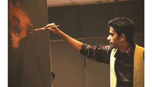 World renowned Indian artist to paint live in Doha next Friday - Gulf Times