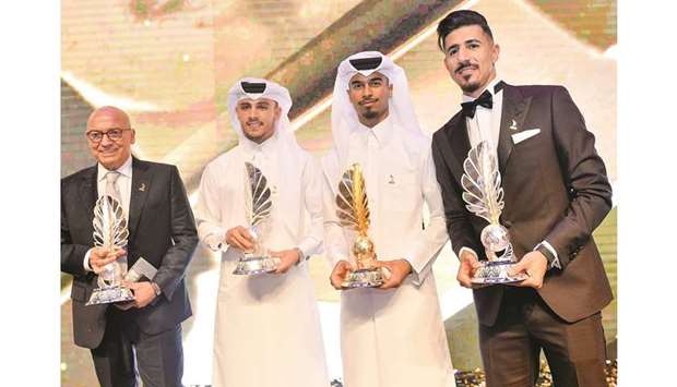 Qatar and Al Sadd star Afif bags QFA’s best player award - Gulf Times