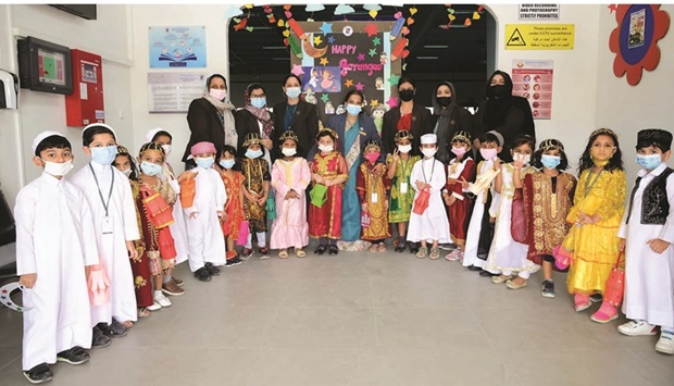 Garangao celebrations at MES Indian School - Gulf Times