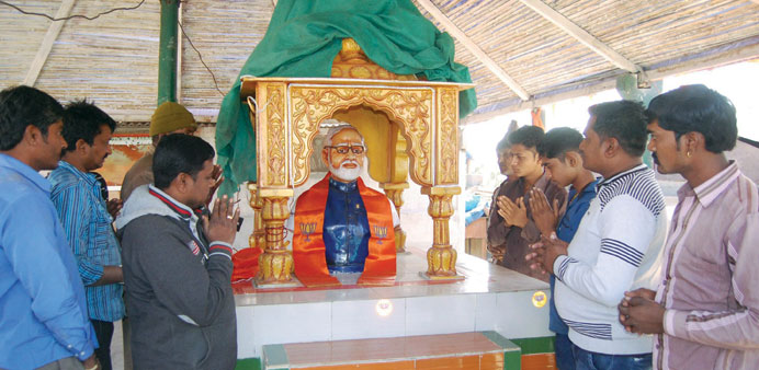 PM ‘appalled’ by temple built to worship him - Gulf Times