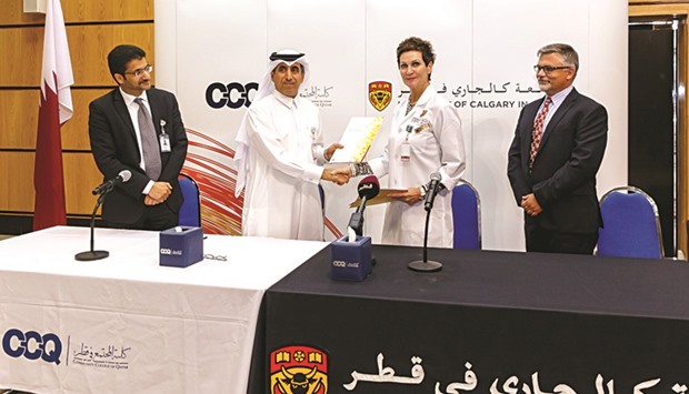 UCQ signs partnership pact with Community College - Gulf Times