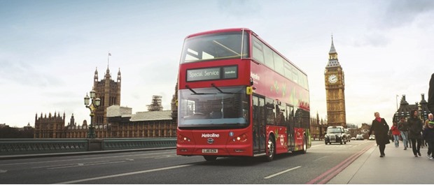 London’s red buses to be colour-coded - Gulf Times