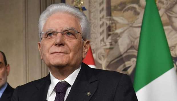 Italy's president begins talks aiming to solve political crisis - Gulf ...