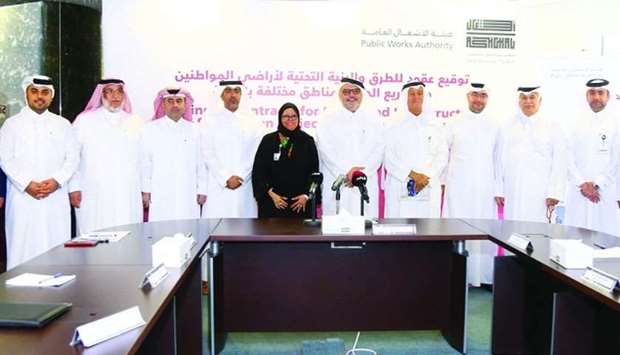 Ashghal signs contracts worth QR3.2bn to develop infrastructure, roads ...