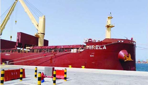 Ship arrives with 50,700 metric tonnes of barley - Gulf Times