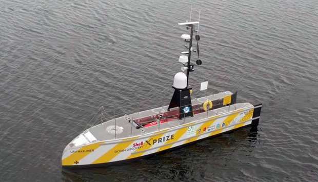 12-metre ship aims to be first to cross Atlantic without a crew - Gulf ...