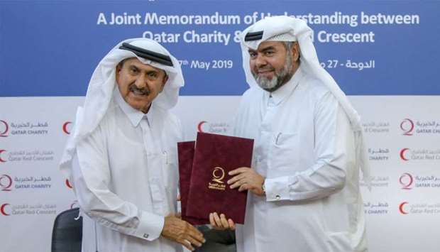 Qatar Charity, Qatar Red Crescent Society join hands - Gulf Times