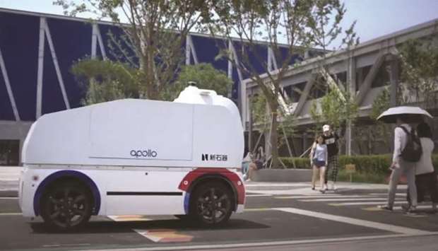 Driverless delivery vans are here as production begins in China - Gulf ...