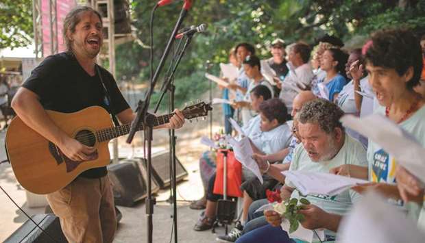 Choir helps Rio’s homeless sing a different tune - Gulf Times