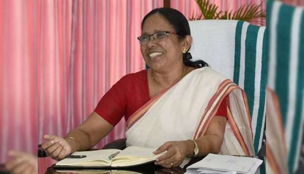 The Coronavirus Slayer! Kerala’s rock star health minister - Gulf Times