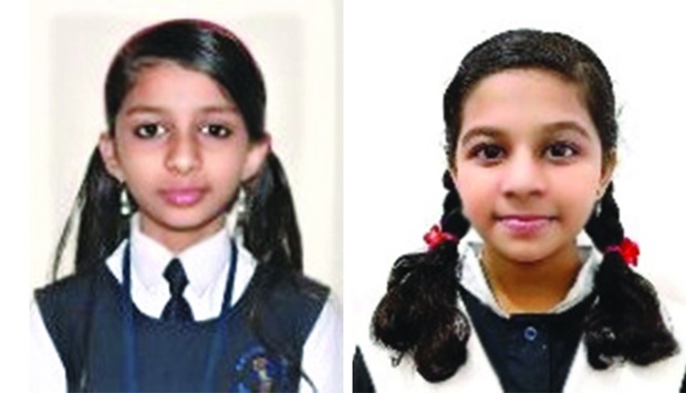 MES duo triumphs in elocution contest - Gulf Times
