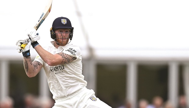 Stokes smashes County Championship record 17 sixes in an innings - Gulf ...
