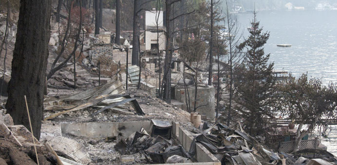 Washington wildfires largest in its history - Gulf Times