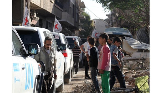 Syria’s besieged Daraya gets its first aid since 2012, but no food ...