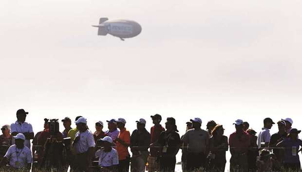 Players stunned by blimp horror crash at Erin Hills - Gulf Times