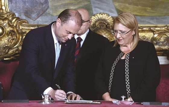 Muscat sworn in as PM - Gulf Times