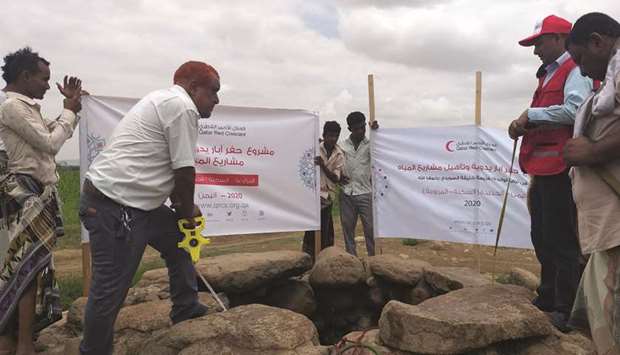 QRCS restores 14 wells in Yemen’s Al Hudaydah districts - Gulf Times