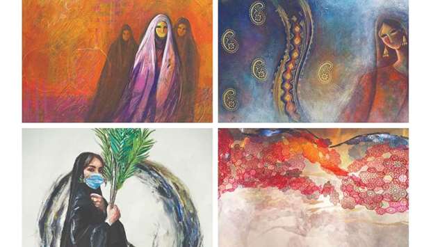 Virtual exhibition featuring Qatari and American female artists opens ...