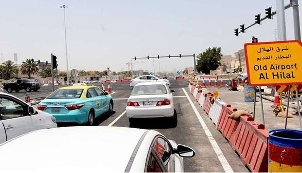 Vital D-Ring Road intersection partially opens - Gulf Times
