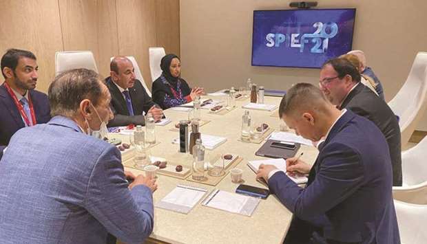 Al-Sulaiti holds talks with Russian minister - Gulf Times