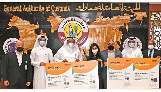 GAC obtains four ISO certificates - Gulf Times