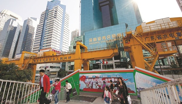 Shenzhen shares trade at record to Shanghai’s in new economy bet - Gulf ...