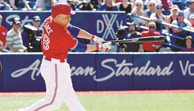 Pearce walk-off slam saves Blue Jays, stuns Angels - Gulf Times