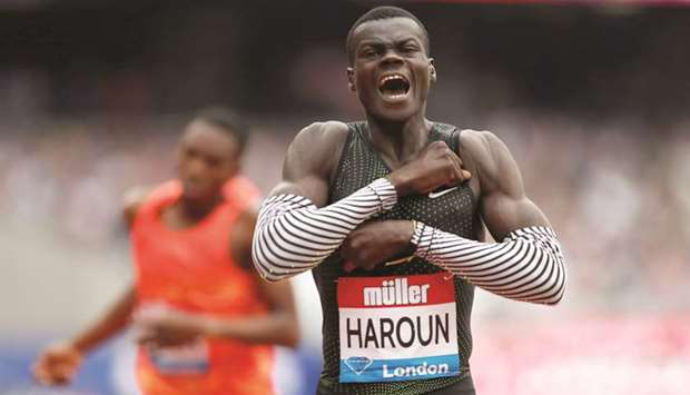 Qatar’s Haroun runs national record to win 400m in London - Gulf Times