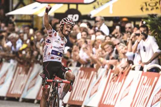 Alaphilippe at the double as Thomas eyes crucial 17th stage - Gulf Times