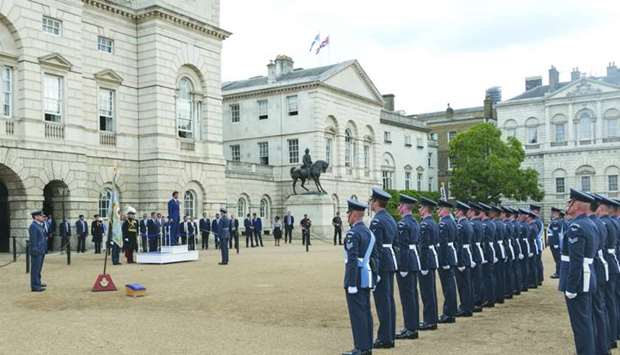 Amir attends launch ceremony of Qatar-UK operational squadron - Gulf Times