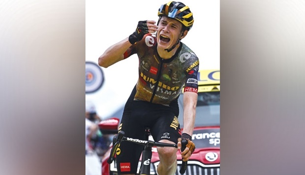 Vingegaard seizes lead with soaring mountain triumph - Gulf Times