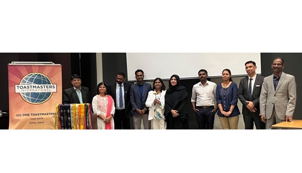 ICC One Toastmasters gets new committee - Gulf Times