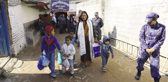 ‘Mother’ rescuing children from behind bars - Gulf Times