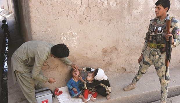 Afghanistan launches polio drive in former IS areas - Gulf Times
