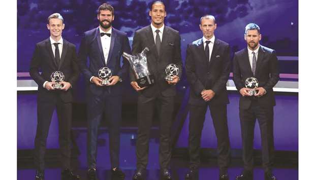 UEFA player honours for Van Dijk and Bronze - Gulf Times