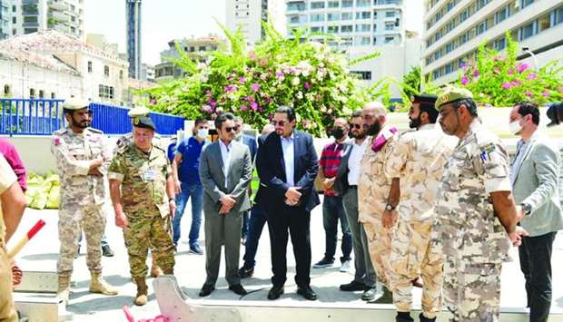 Qatar envoy visits Beirut 'field hospital' - Gulf Times