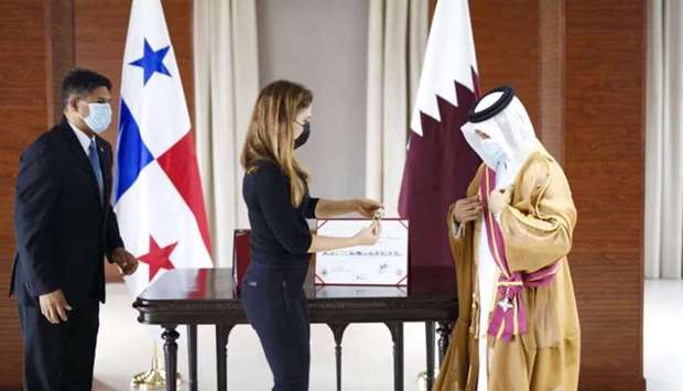 Panama's highest honour for Qatar envoy - Gulf Times